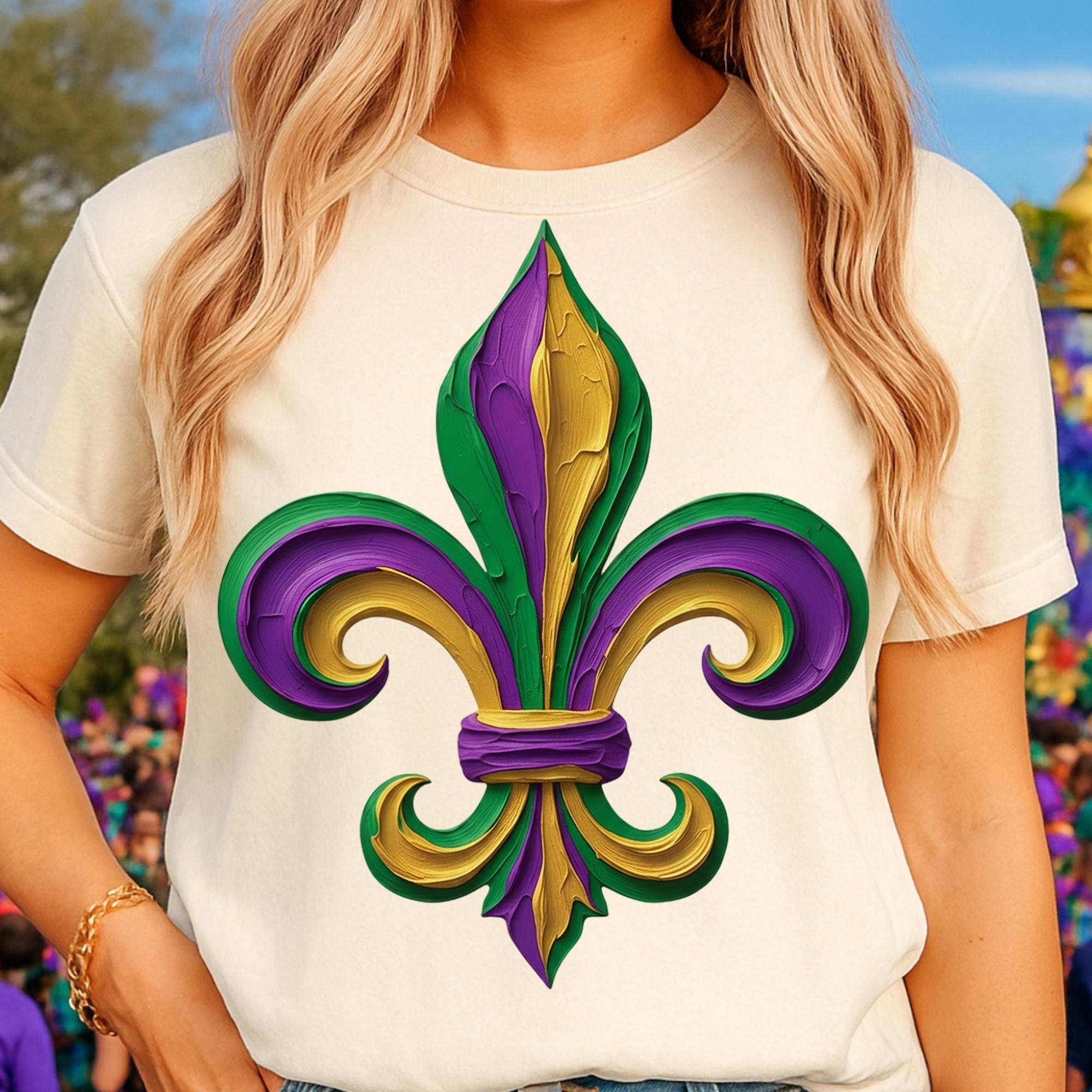 Mardi Gras Brushstroke Art Bundle PNG, Hand Painted Mask, Bow, Crown ...