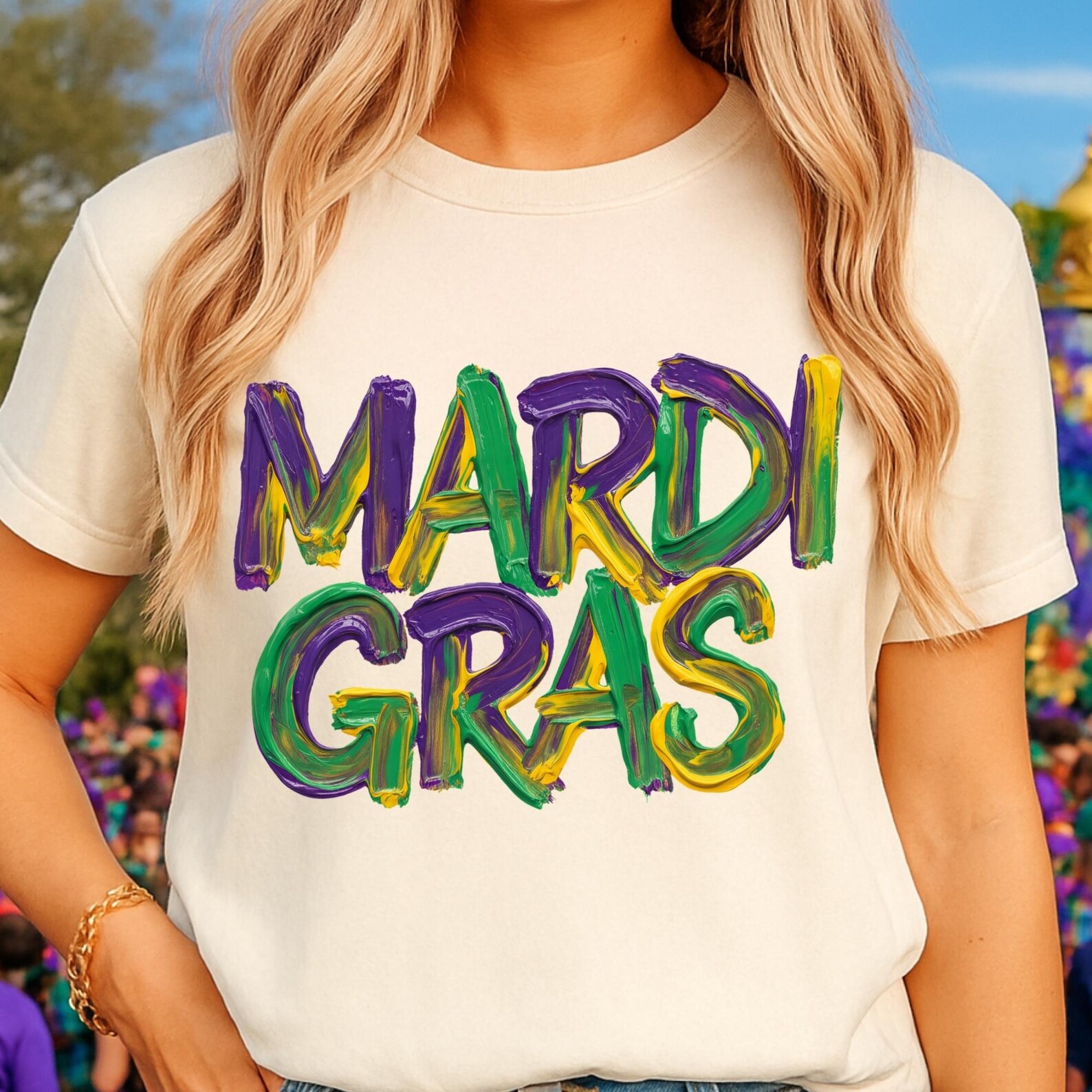 Mardi Gras Brushstroke Art Bundle PNG, Hand Painted Mask, Bow, Crown ...