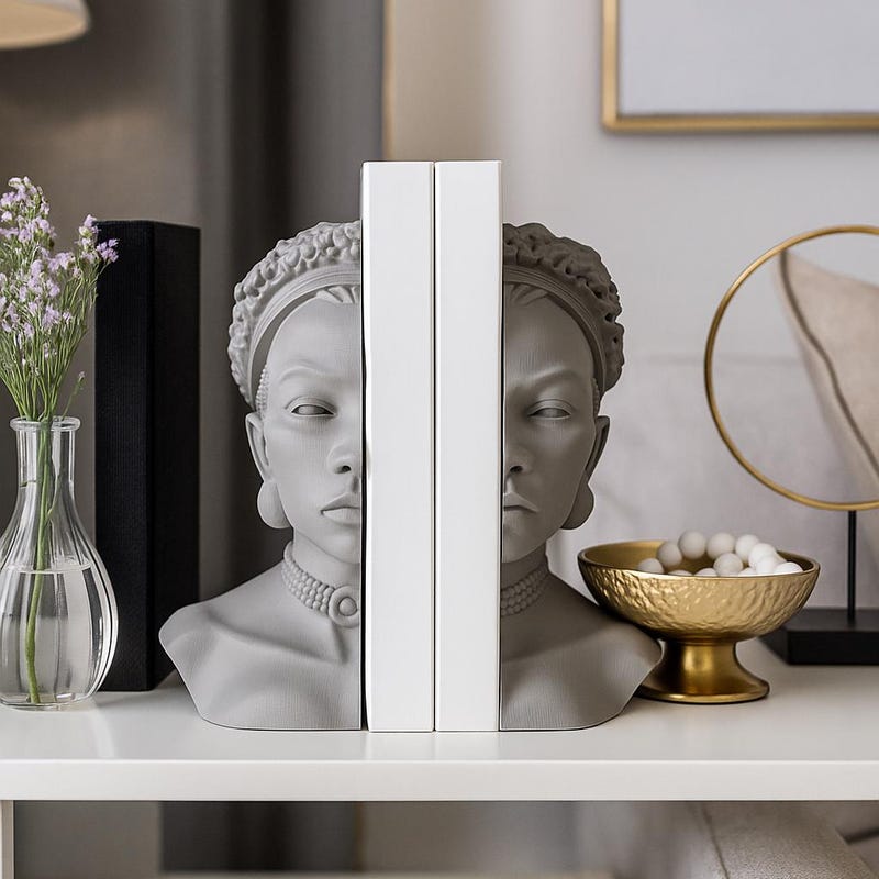 African Bookends - Etsy