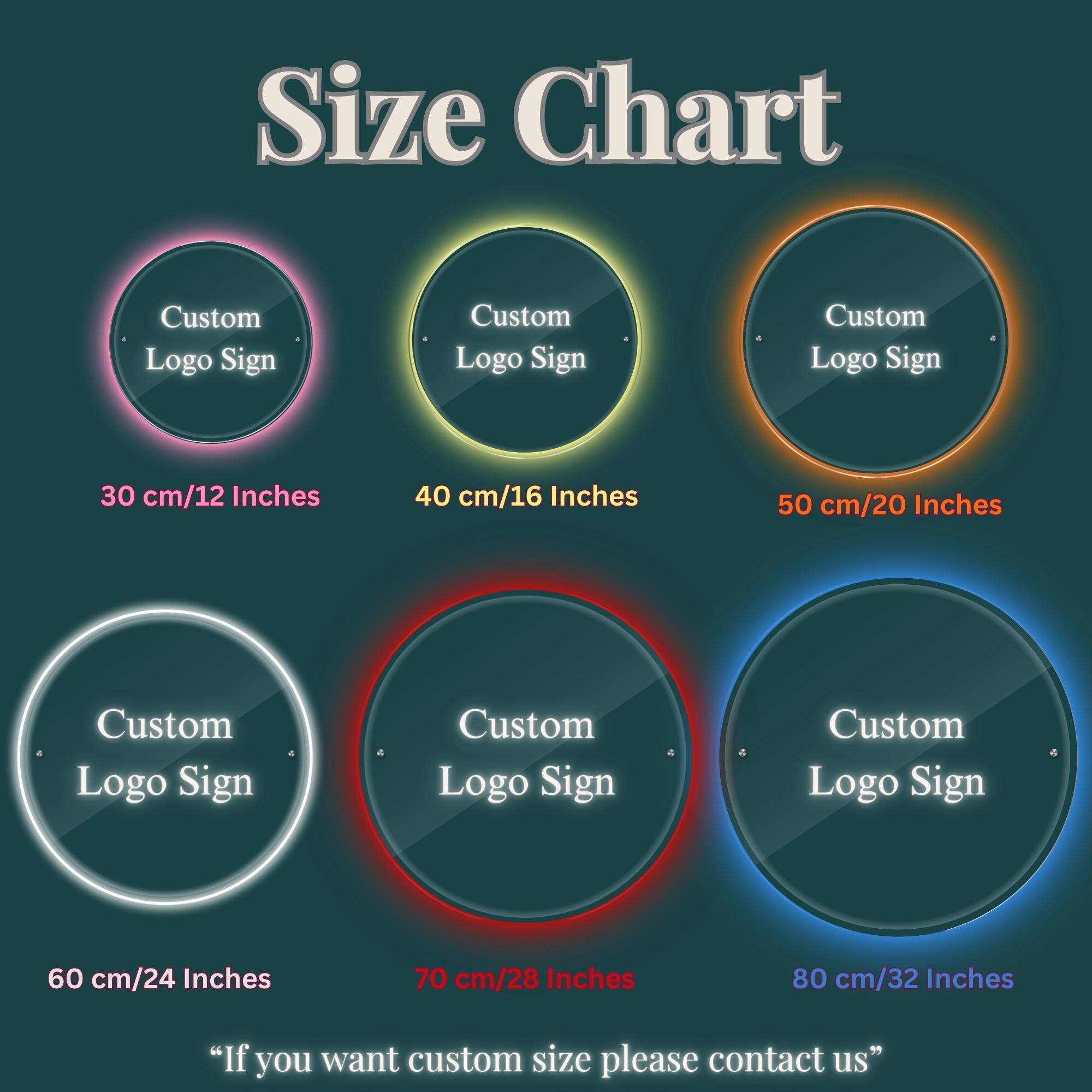 Custom 3D Acrylic Salon Sign | LED Neon Business Logo Sign | Hair ...