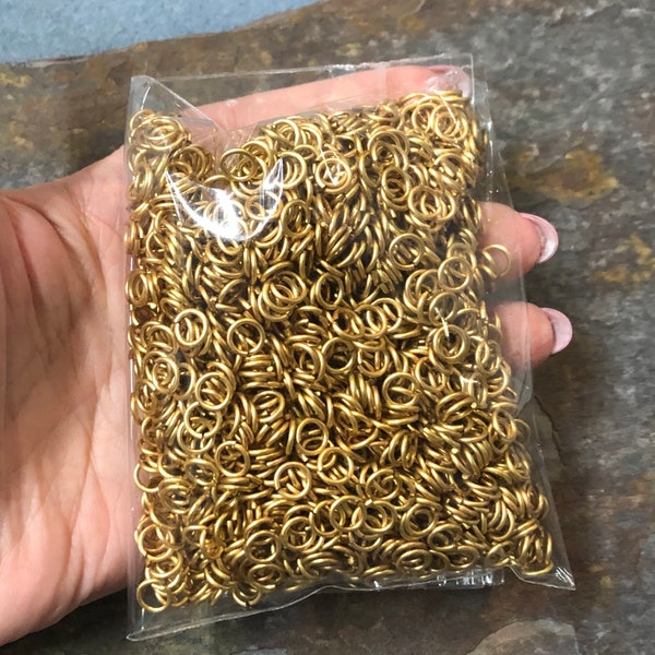 Brass Jump Rings - Etsy