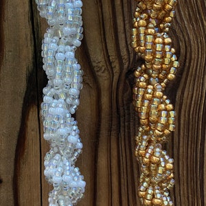 Holiday Icicle Ornament Kit Including Tutorial Makes 5 Beaded Icicles ...