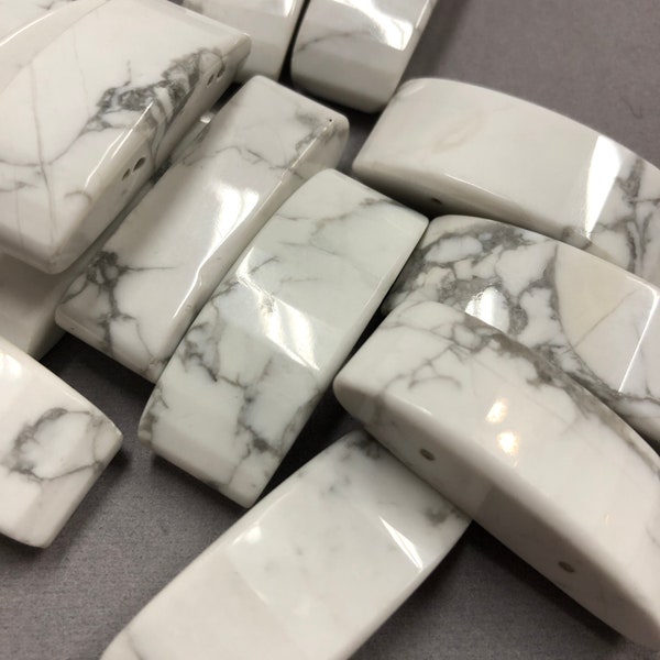 Double Drill Rectangle Beads - Etsy