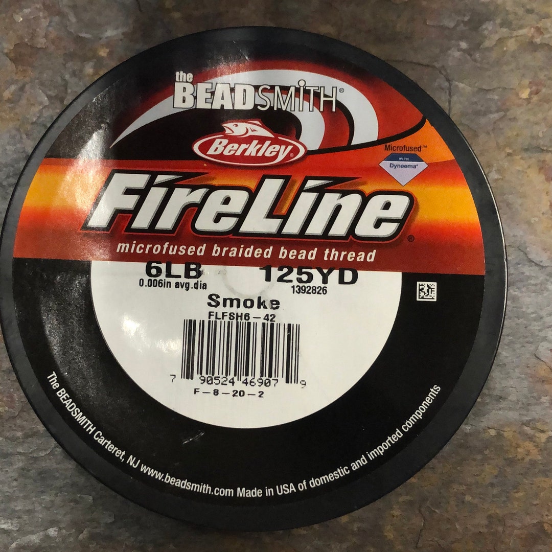 Fireline Smoke Color 6 Lb. 125 Yard Spool - Etsy