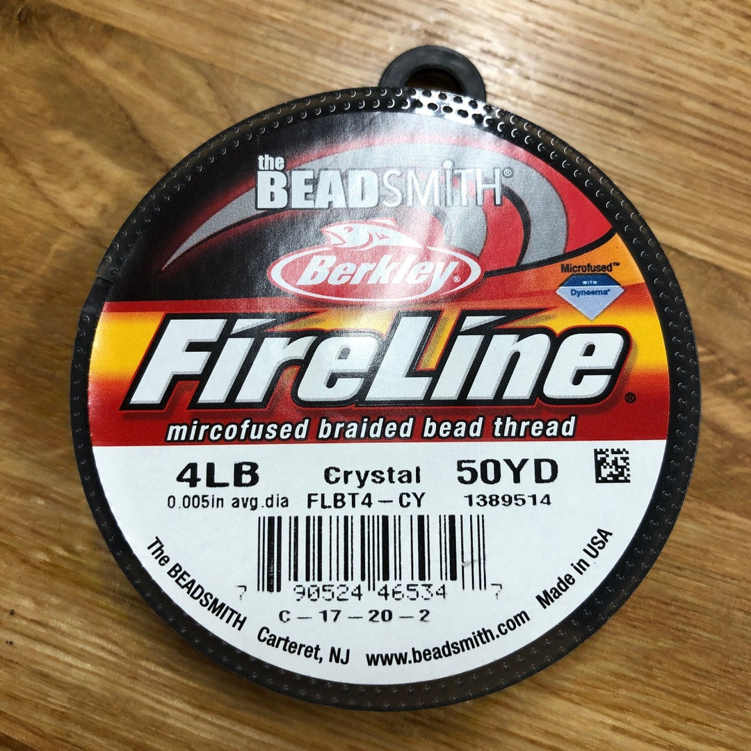 Fireline Crystal Color 4 Lb. 50 Yard Spool - Etsy