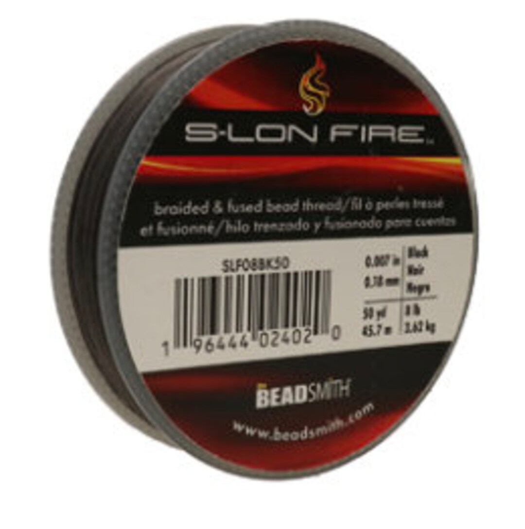 S-lon Fire Beading Thread, Choice of Size and Color, 50 Yard Spool - Etsy