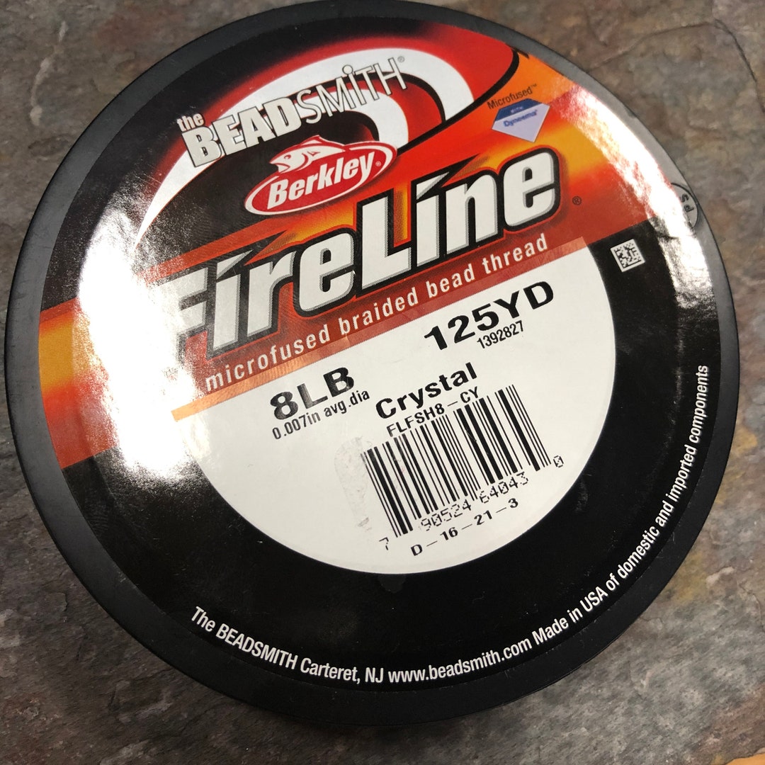 Fireline Crystal Color 8 Lb. 125 Yard Spool - Etsy