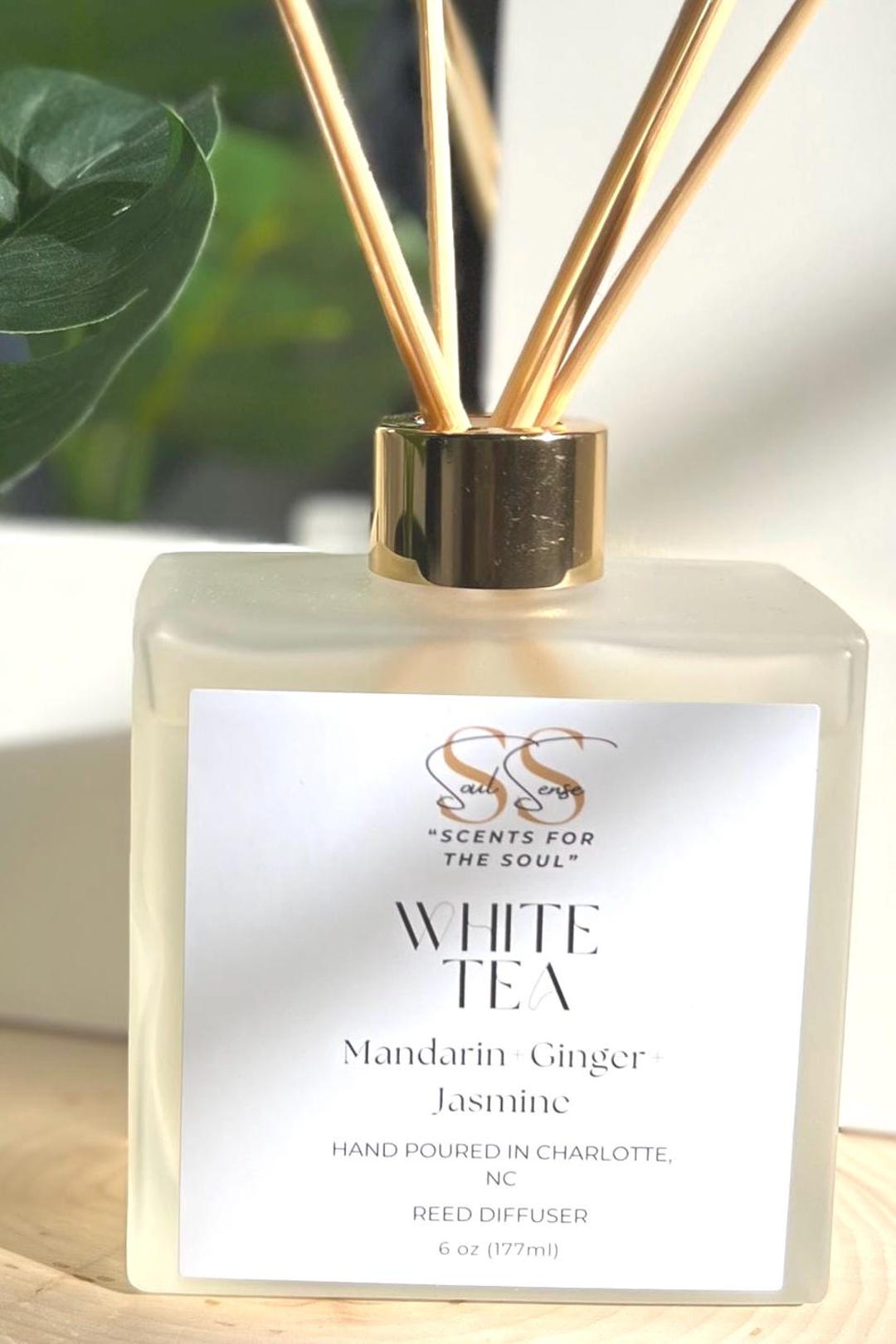 Scented Reed Diffuser, Flameless Home Fragrance - Etsy