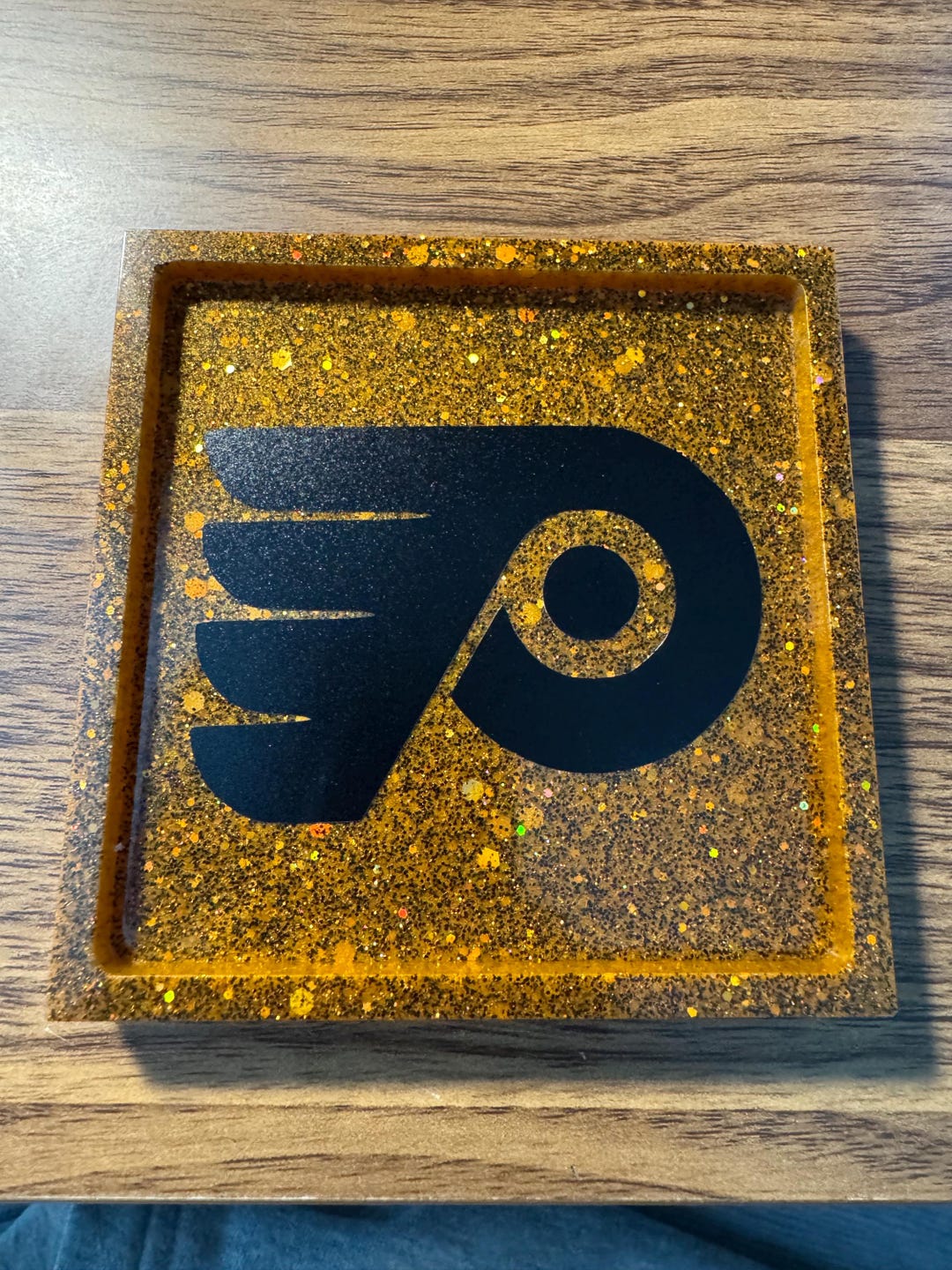 Philadelphia Flyers Coasters (4”x4”) - Quantity 4, NHL Coasters, Go ...