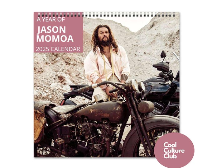 Jason Momoa Calendar Vol.2 - 2025 Calendar, Wall Calendar 2025, Planner ...