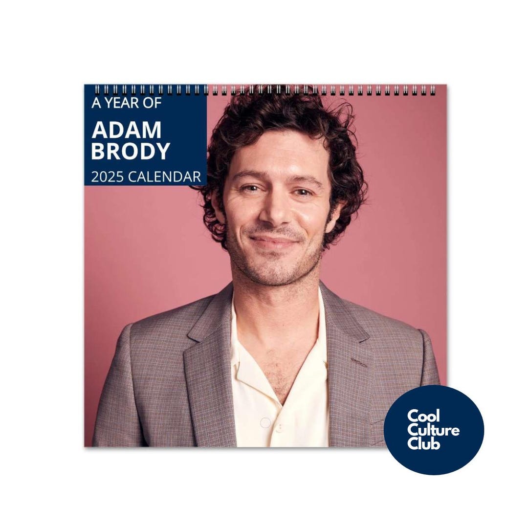 Adam Brody Calendar Vol.1 - 2025 Calendar, Wall Calendar 2025, Planner ...