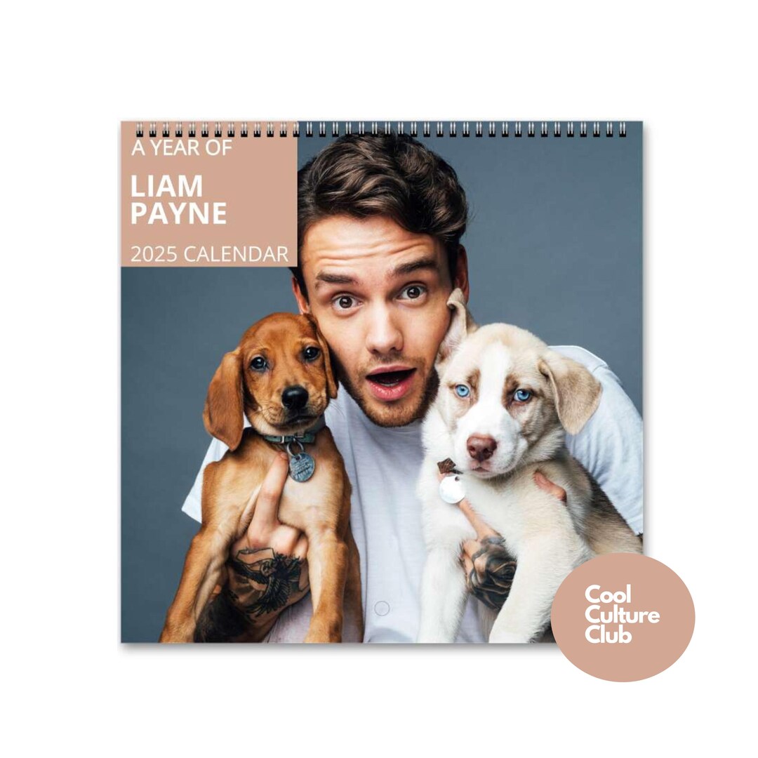 Liam Payne Calendar Vol.1 2025 Calendar, Wall Calendar 2025, Planner ...