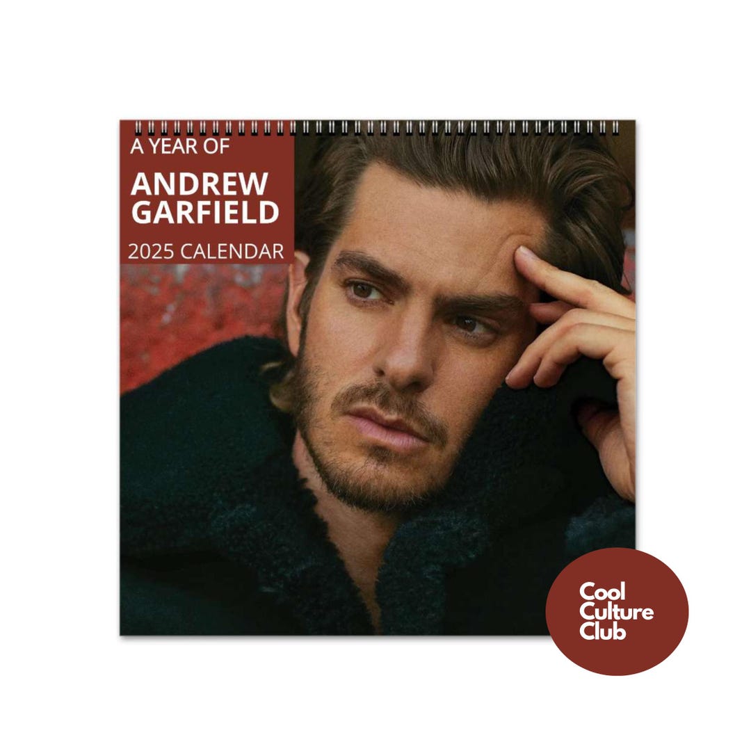 Andrew Garfield Calendar Vol.1 2025 Calendar, Wall Calendar 2025 ...