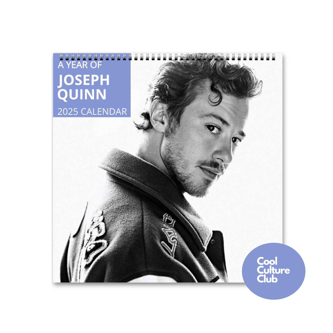 Joseph Quinn Calendar Vol.1 - 2025 Calendar, Wall Calendar 2025 ...