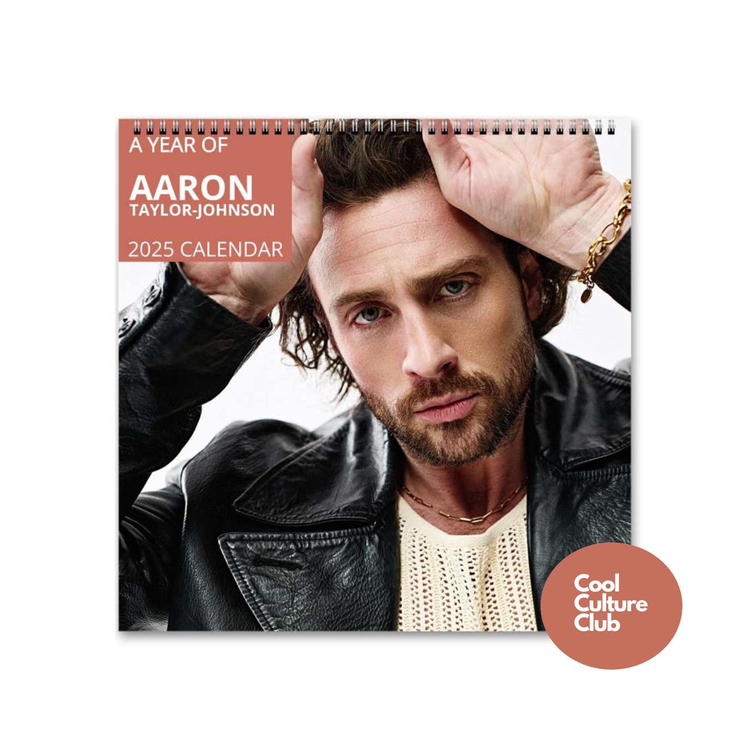 Aaron Taylor-johnson Calendar Vol.1 2025 Calendar, Wall Calendar 2025 ...