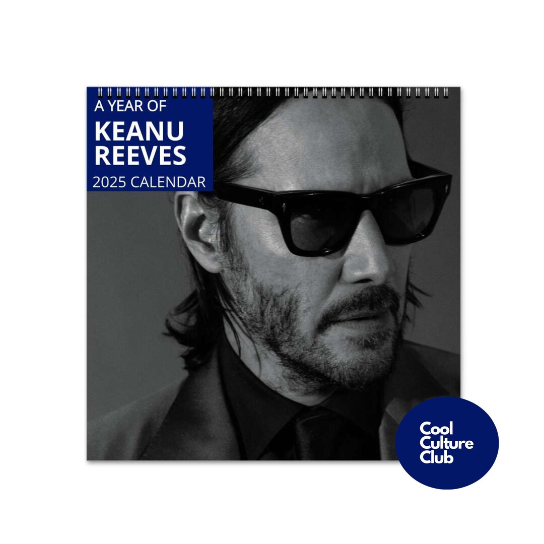 Keanu Reeves Calendar Vol.2 - 2025 Calendar, Wall Calendar 2025 ...