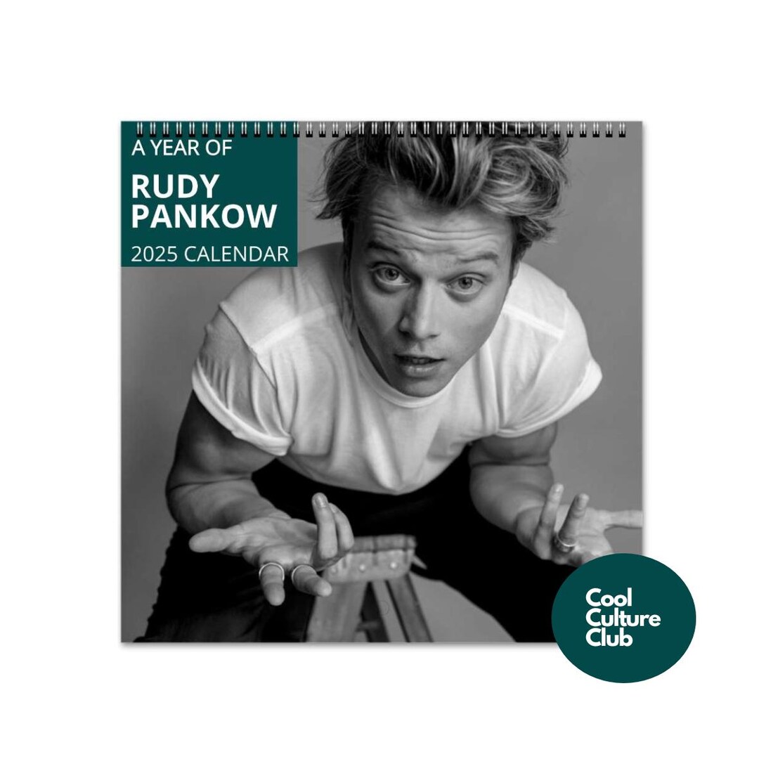 Rudy Pankow Calendar Vol.1 - 2025 Calendar, Wall Calendar 2025, Planner ...