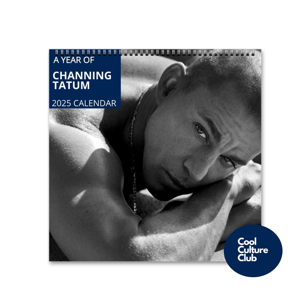 Channing Tatum Calendar Vol.1 - 2025 Calendar, Wall Calendar 2025 ...