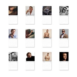 Daniel Craig Calendar Vol.1 - 2025 Calendar, Wall Calendar 2025 ...