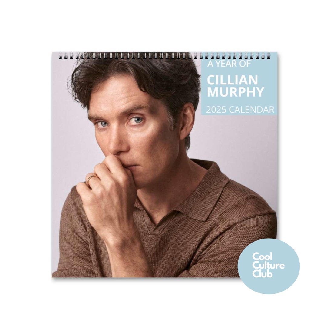Cillian Murphy Calendar Vol.1 - 2025 Calendar, Wall Calendar 2025 ...
