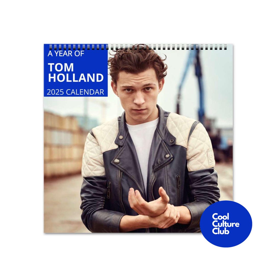 Tom Holland Calendar Vol.2 - 2025 Calendar, Wall Calendar 2025, Planner ...