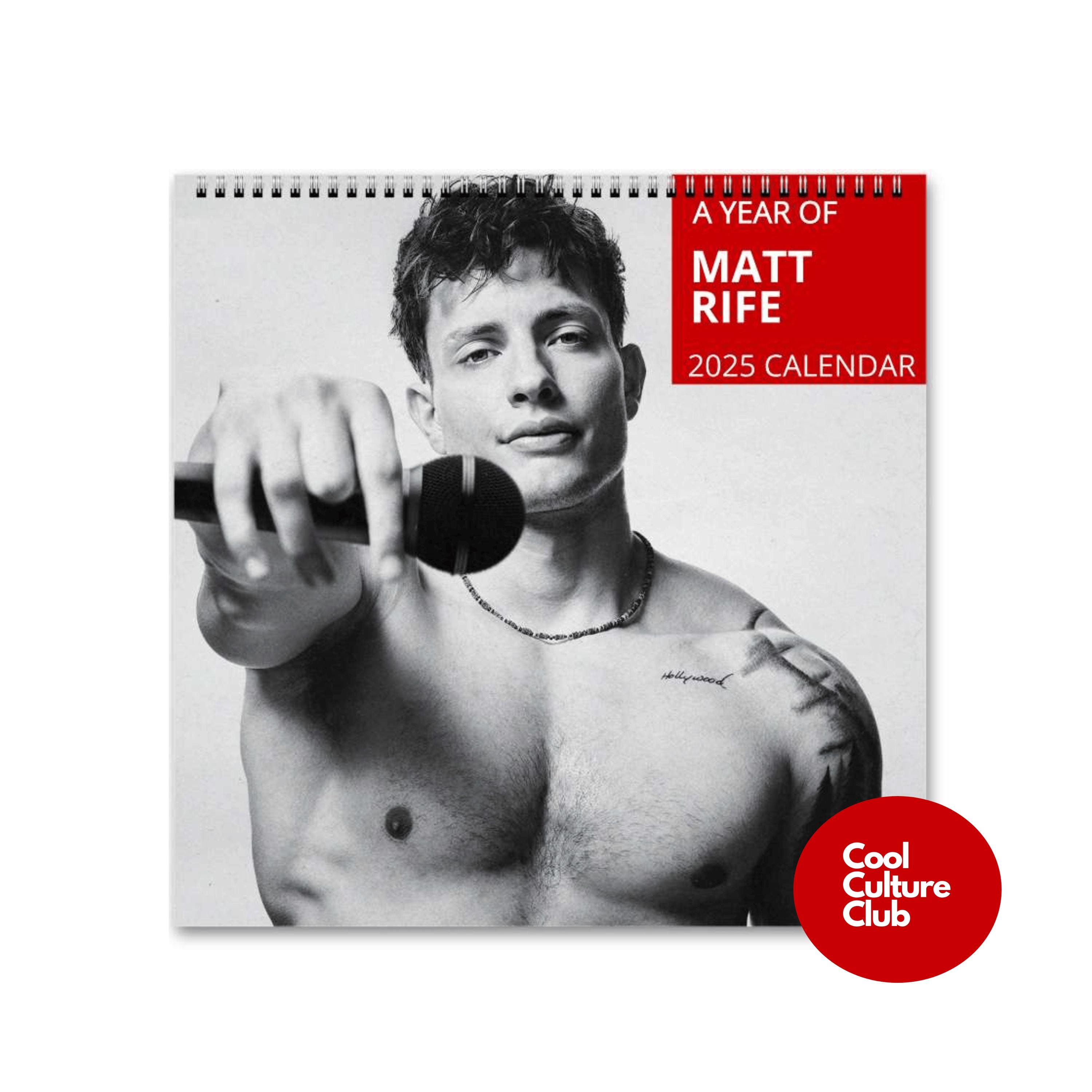 Matt Rife Calendar Vol.1 2025 Calendar, Wall Calendar 2025, Planner ...
