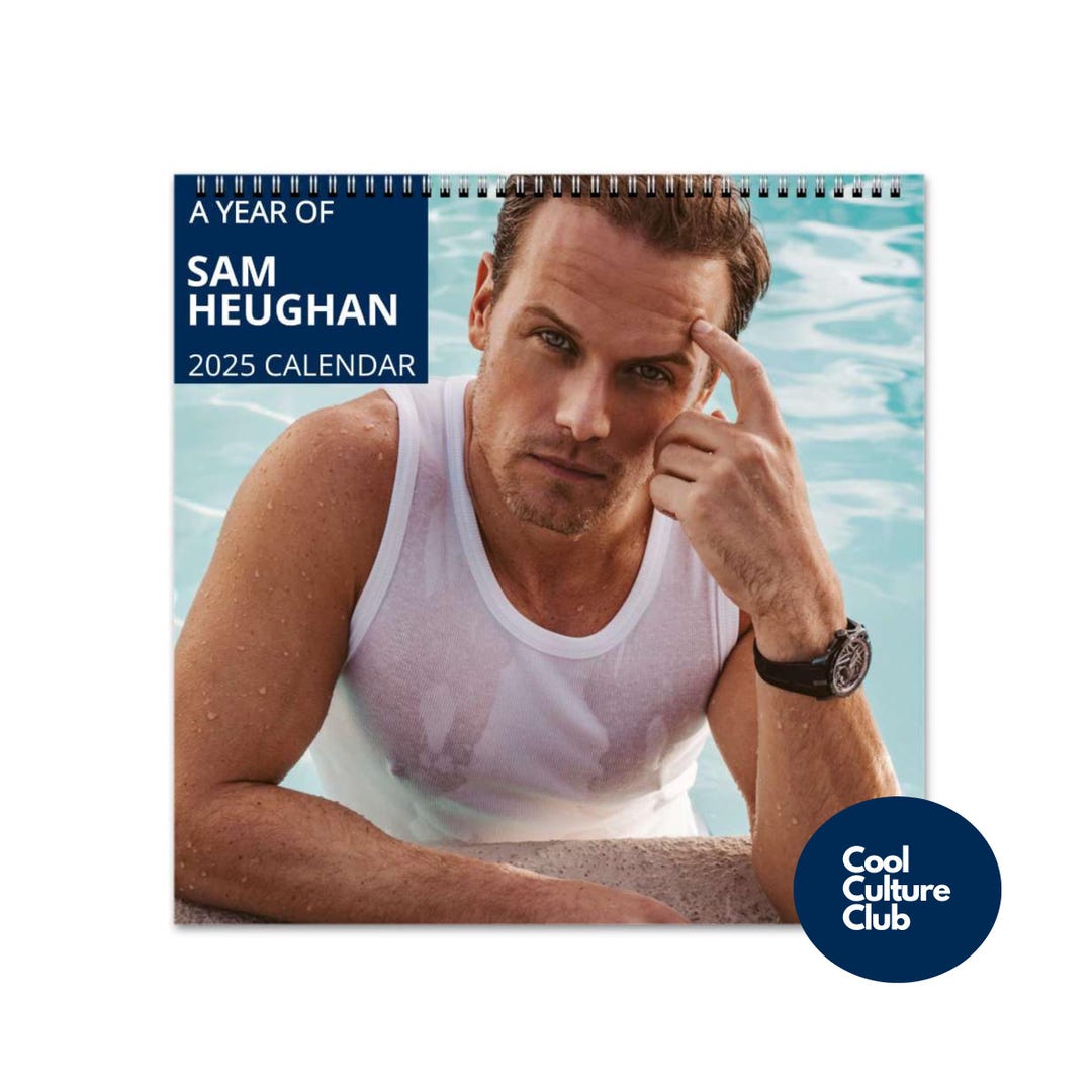 Sam Heughan Calendar Vol.2 - 2025 Calendar, Wall Calendar 2025, Planner ...