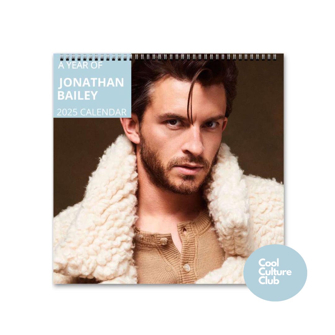 Jonathan Bailey Calendar Vol.3 - 2025 Calendar, Wall Calendar 2025, Planner 2025, Jonathan ...