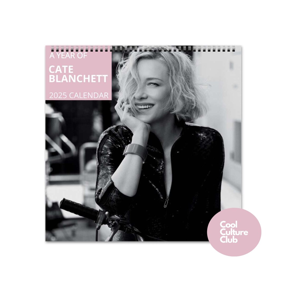 Cate Blanchett Vol.1 - 2025 Calendar, Wall Calendar 2025, Planner 2025 ...