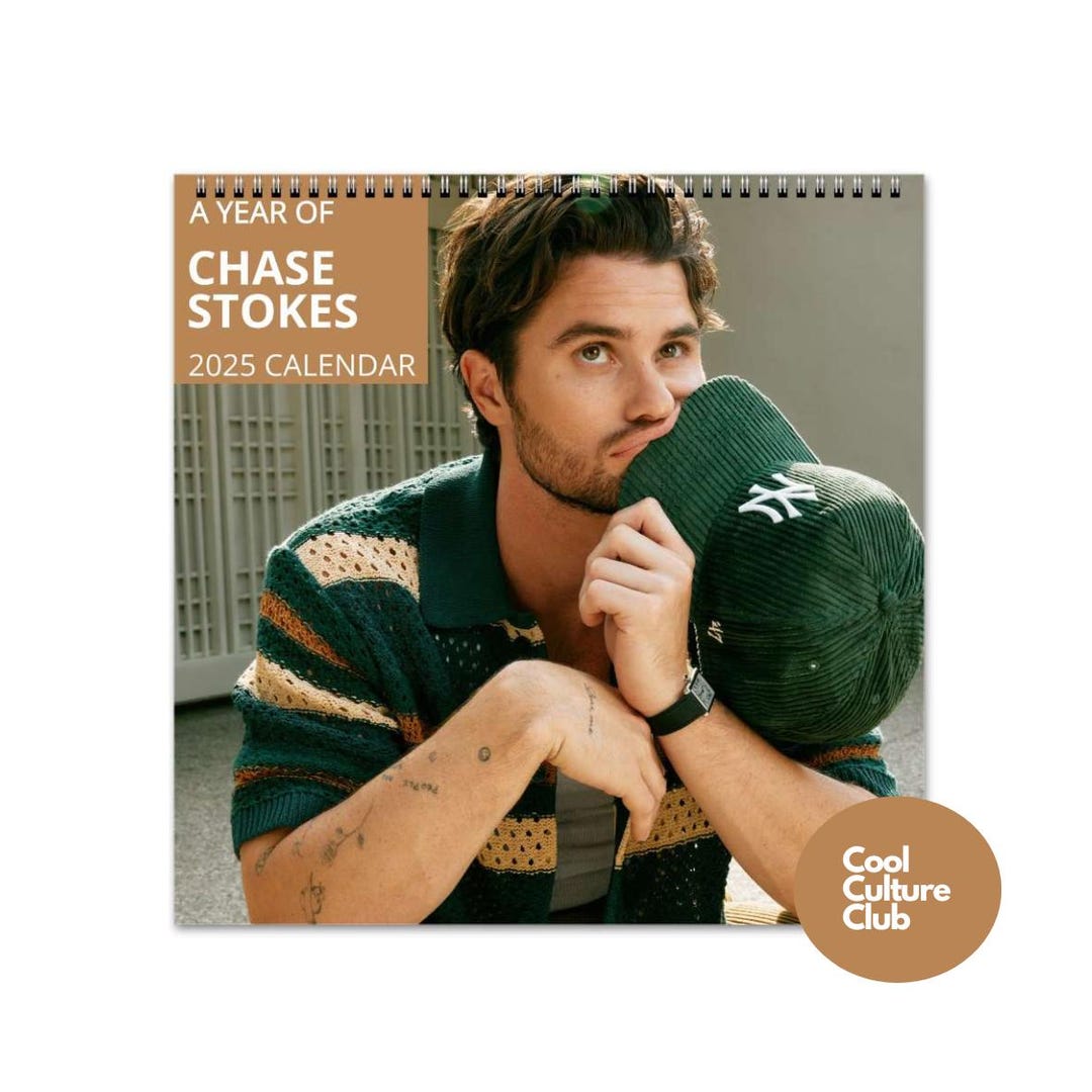 Chase Stokes Calendar Vol.1 - 2025 Calendar, Wall Calendar 2025 ...