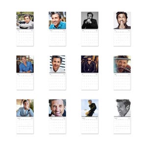 Patrick Dempsey Calendar Vol.1 2025 Calendar, Wall Calendar 2025 ...