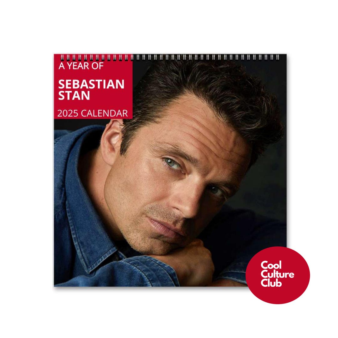 Sebastian Stan Calendar Vol.2 2025 Calendar, Wall Calendar 2025 ...