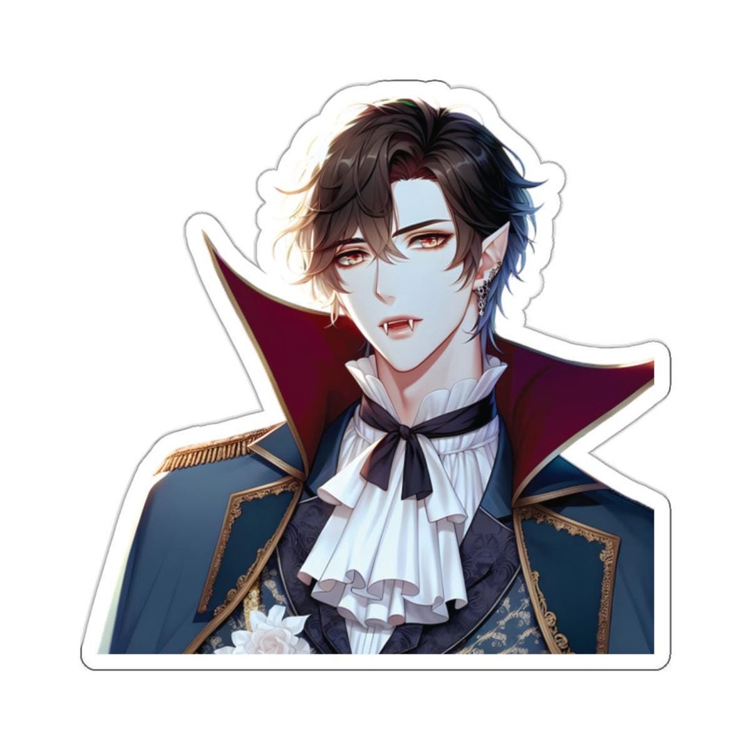 Anime Vampire Halloween Stickers, Kiss-cut Sticker Sheet, Laptop Decals ...