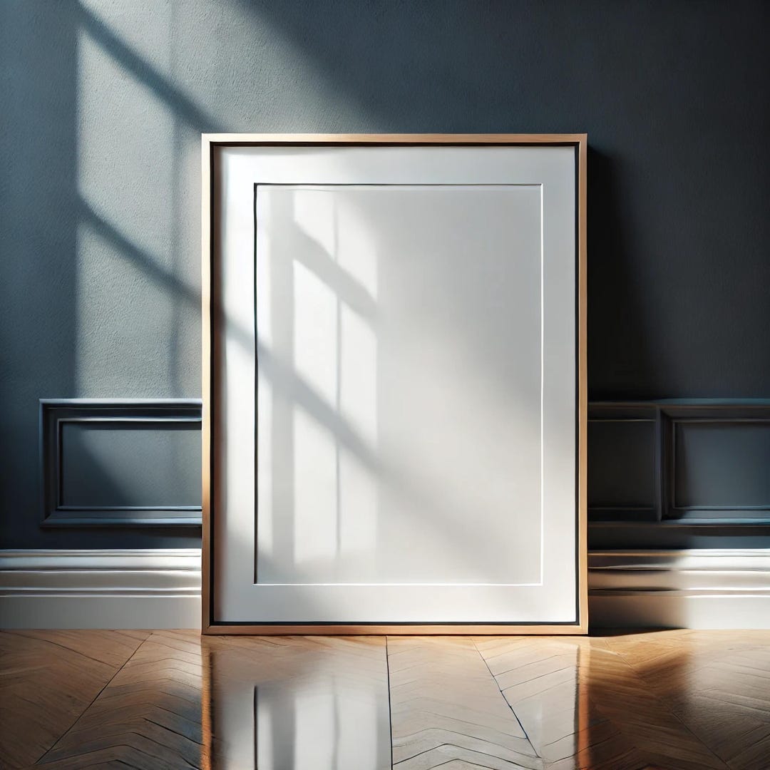 Frame Mockup, Vertical Frame Mockup, Interior Frame Mockup, Digital ...