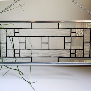 Traditional Medium Sized Stained Glass Panel - Home Decor - Etsy