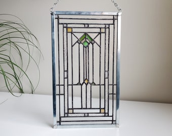 Small Stained Glass Panel | Etsy