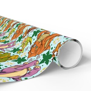 Land Before Time Gift Wrapping Paper Rolls, 1pc - Etsy