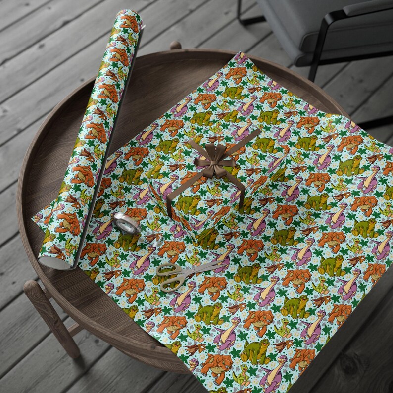Land Before Time Gift Wrapping Paper Rolls, 1pc - Etsy