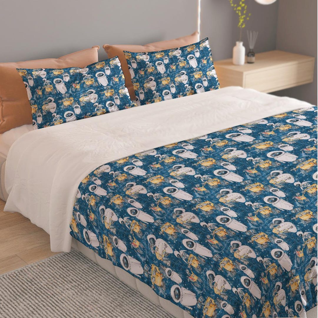 Wall-e Bedding Set – Soft, Breathable & Skin-friendly Comfort - Etsy