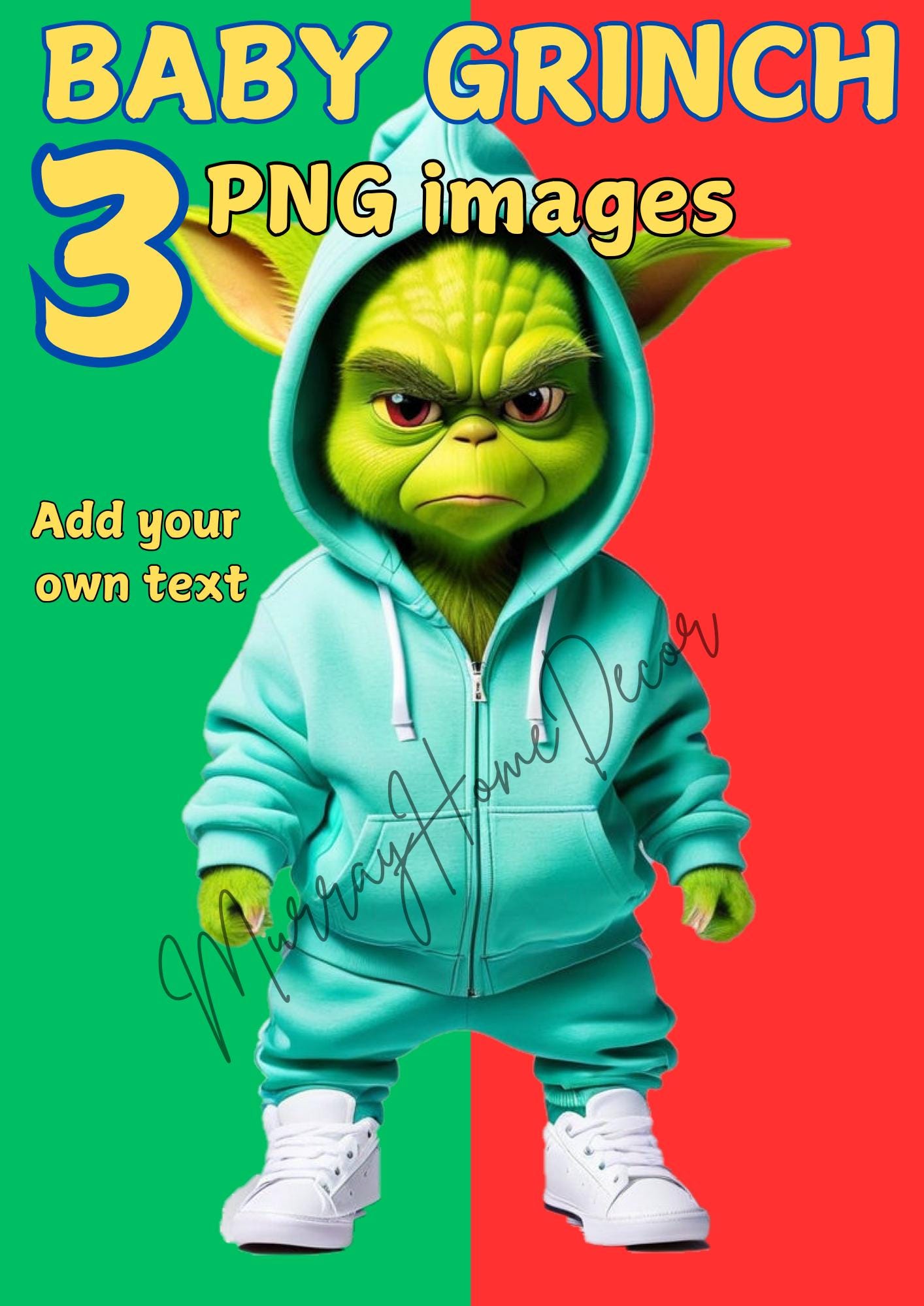 3 Baby Grinch PNG Images, Grumpy Baby Big Grinch PNG Available for ...