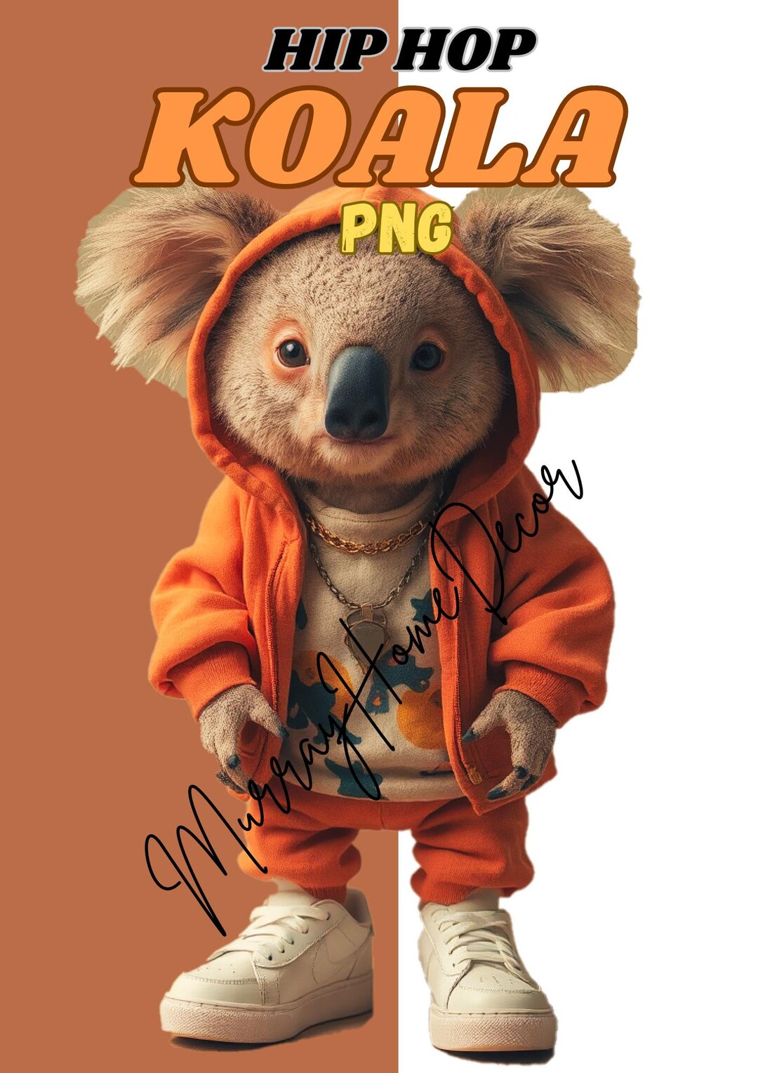 Hip Hop Koala Bear PNG, Koala Bear, Street Style Koala Bear, Printable ...
