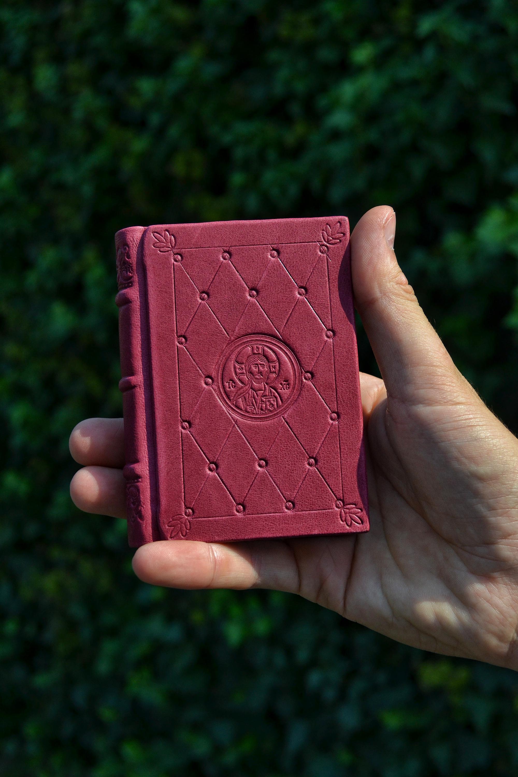 Pocket Prayer Book in Elegant Leather Binding - Etsy