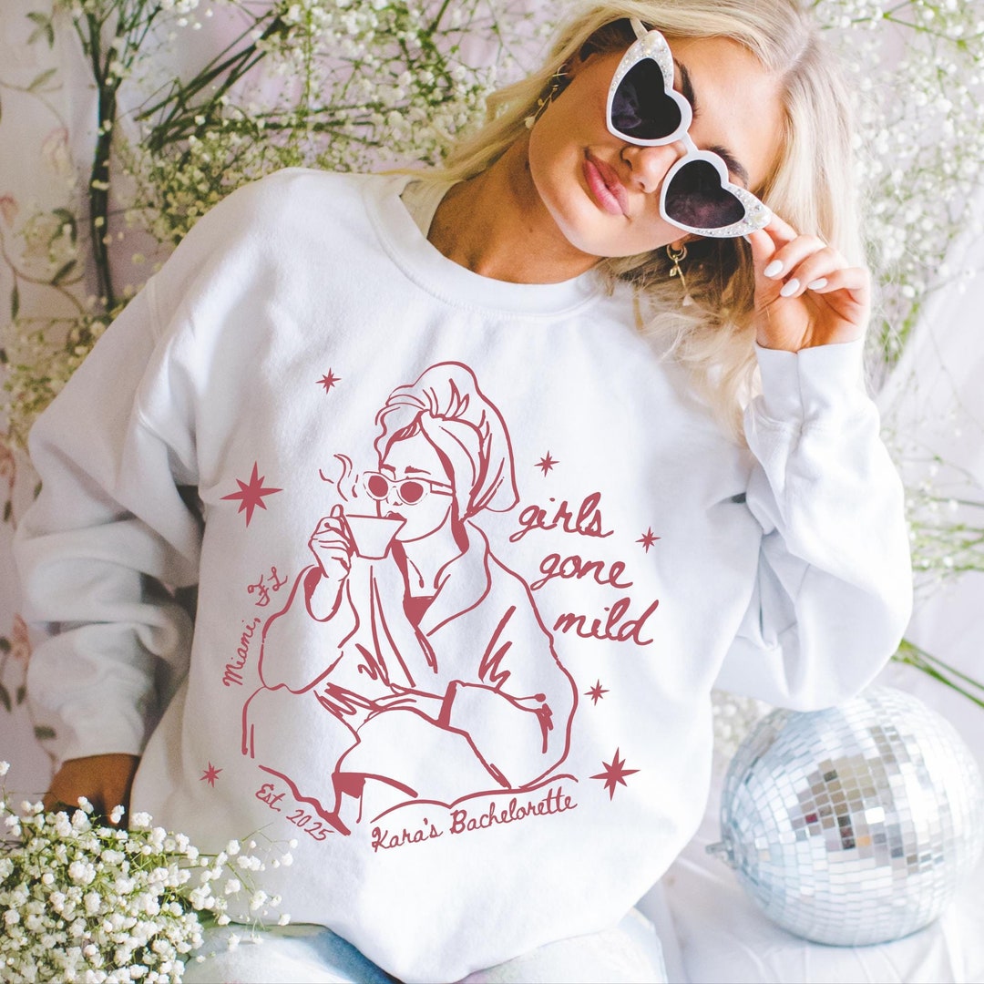 Girls Gone Mild Bachelorette Shirt, Bridesmaid Shirts, Slumber Party ...