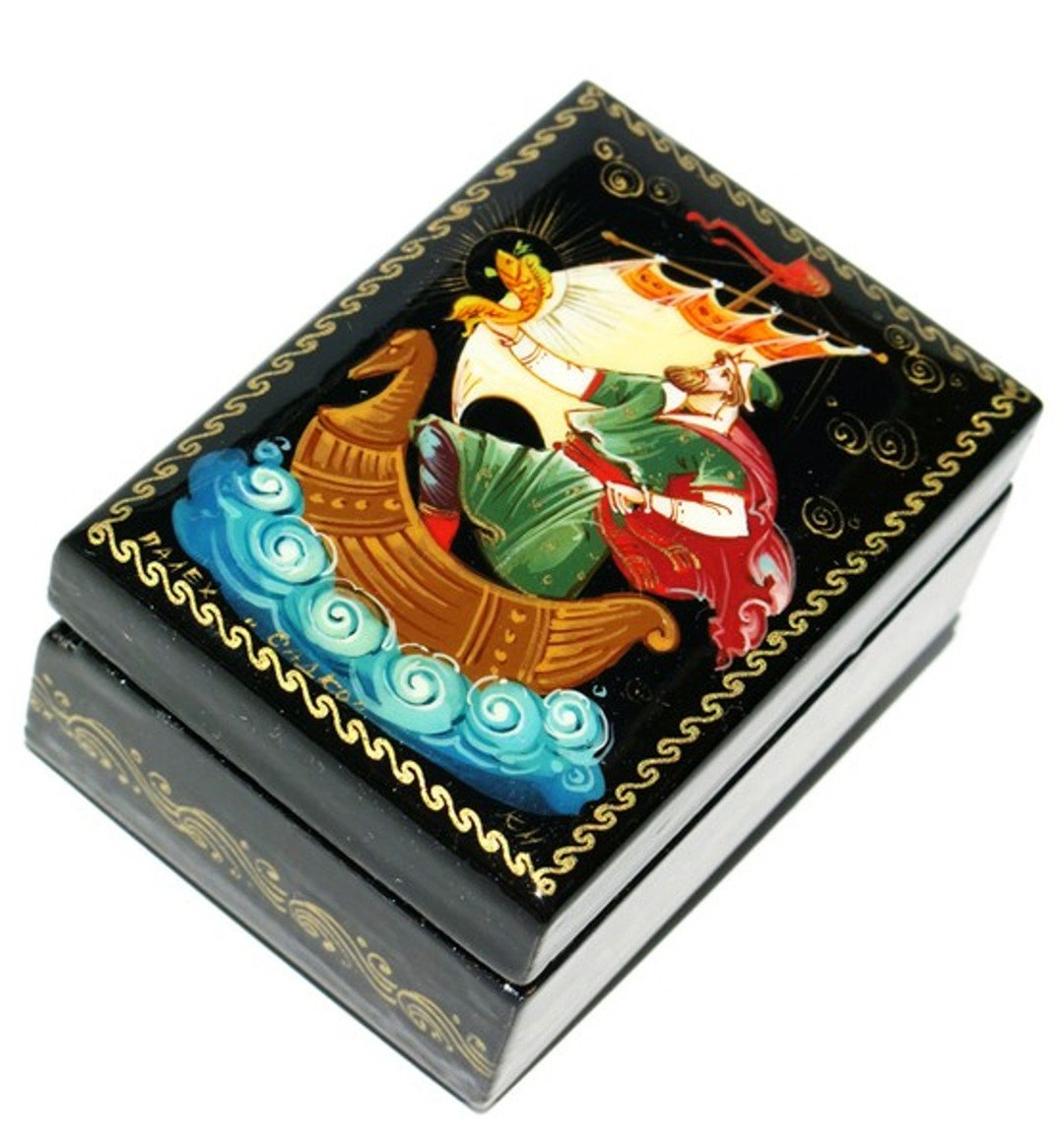Prince Fairy Tale Miniature Hand Painted Keepsake Box, Marriage ...