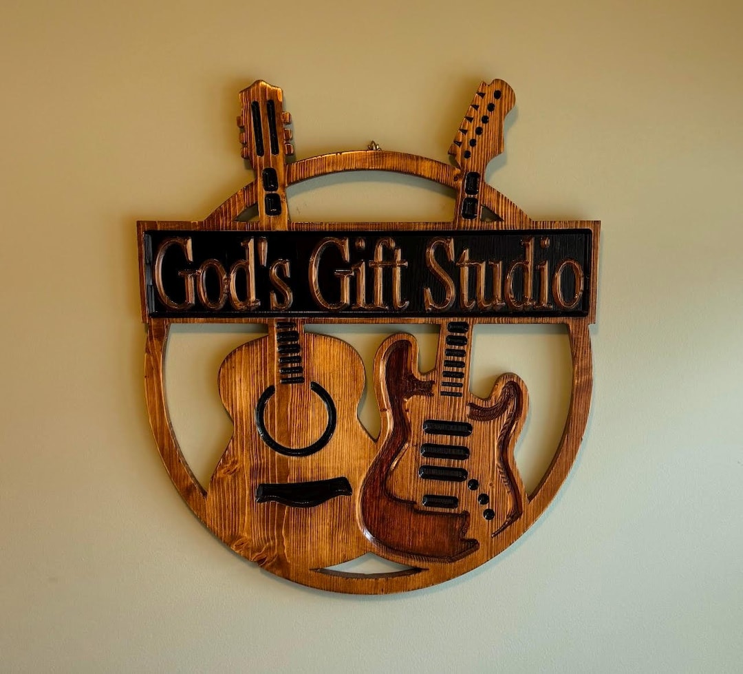 Custom Handmade CNC Wood Sign – One Solid Piece, Rustic and Unique Home ...