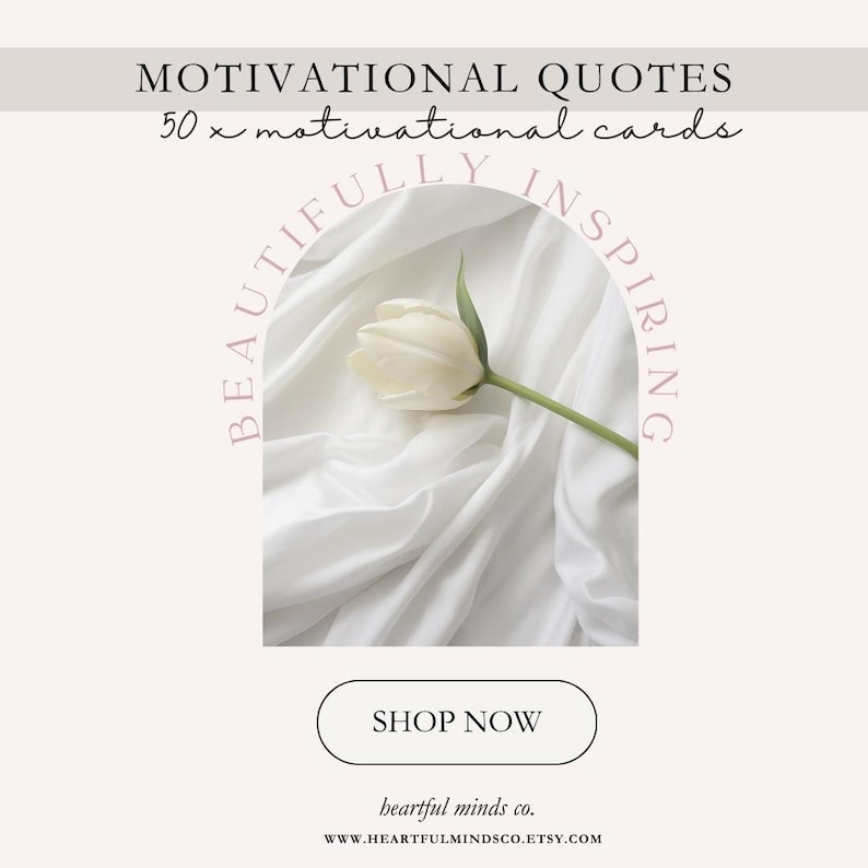Inspirational Quote Cards, Mindfulness Cards, Inspirational Messages ...