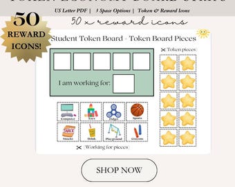 Barbie Token Board: Kids Reward Chart, ABA Special Education (PDF) - Etsy