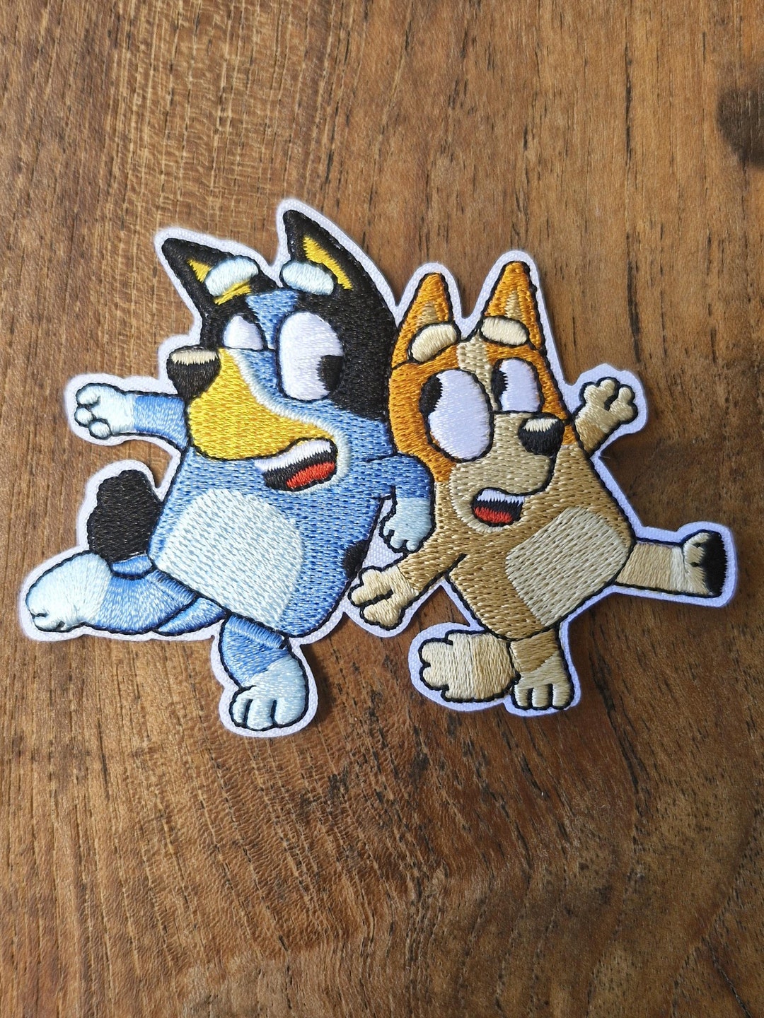 Bluey & Dingo, Australia Iconic Iron on Embroidery Patch - Etsy