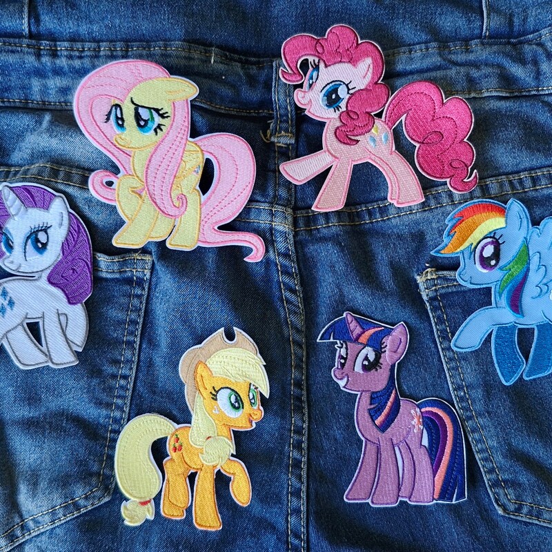 My Little Pony Iron on Patches - Etsy