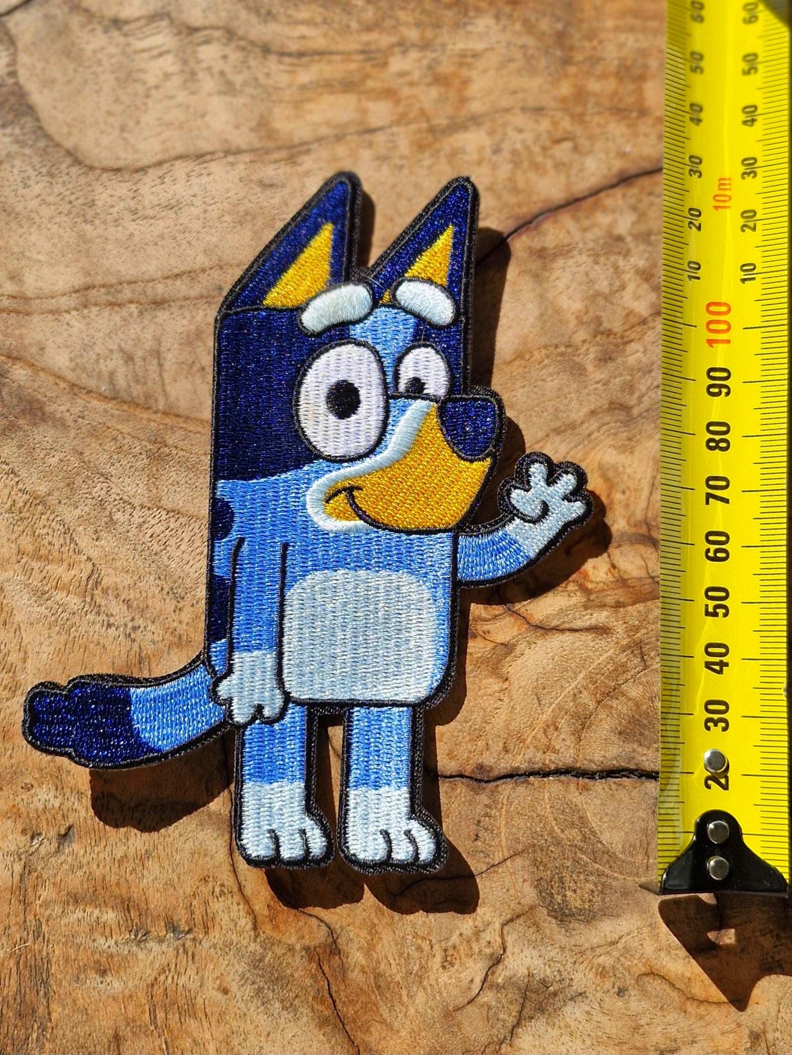 Bluey, XL Australia Iconic Iron on Embroidery Patch - Etsy